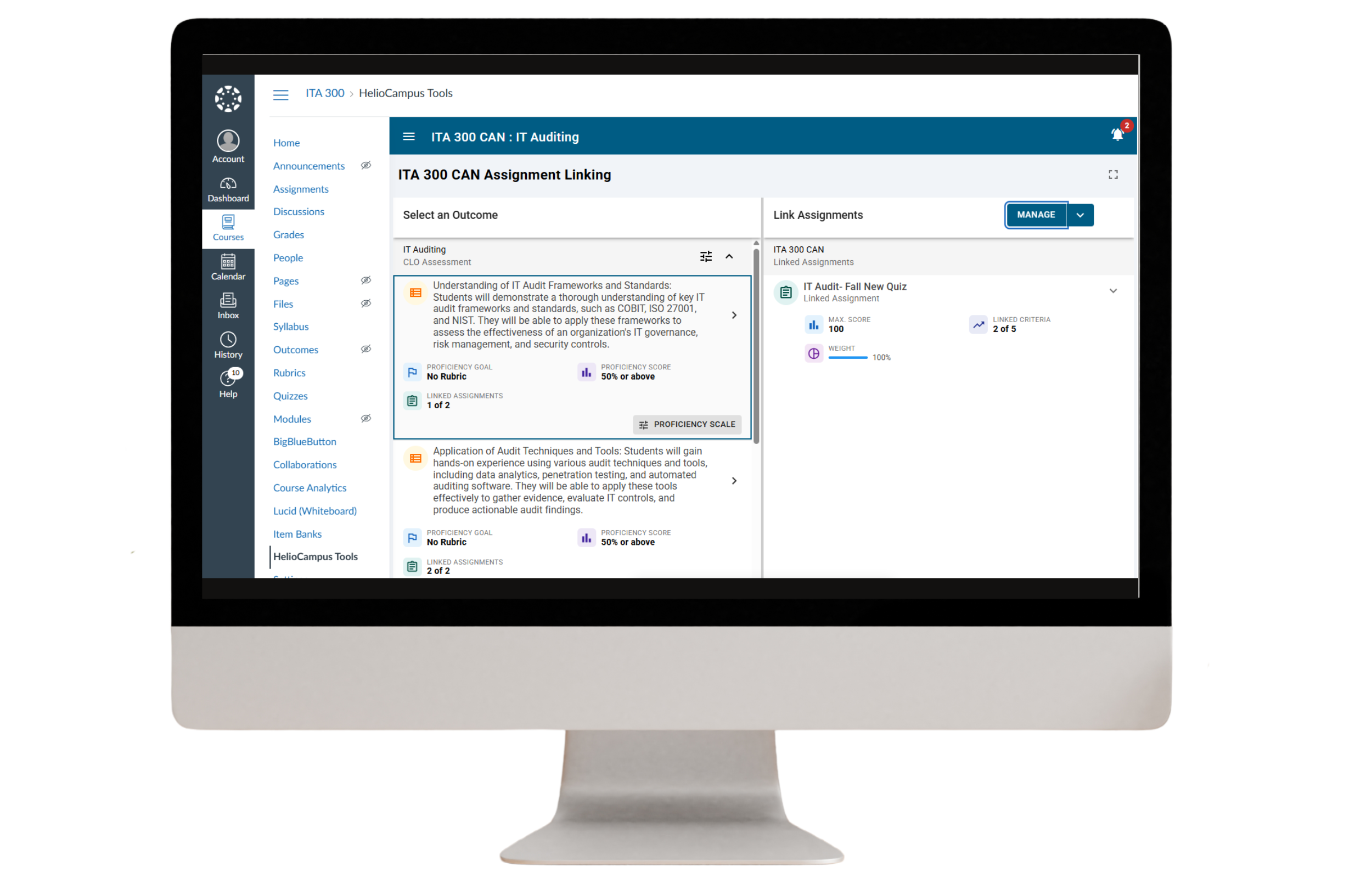 Outcomes Assessment Solution for Assessment Management | HelioCampus
